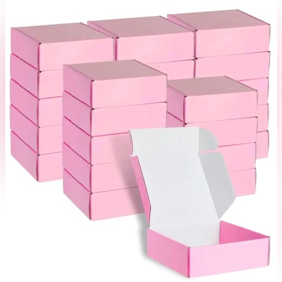Unbranded | Storage & Organization | 2 Pack Small Pink Shipping Boxes ...
